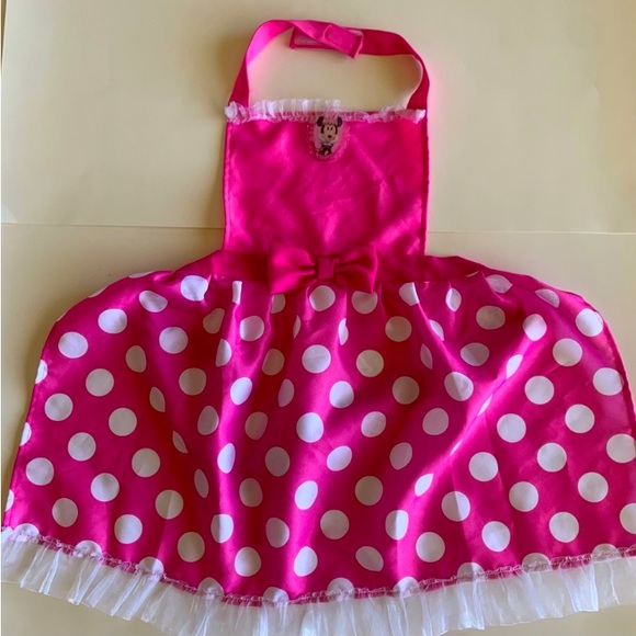 Disney | Other | Girls Minnie Mouse Apron | Poshmark